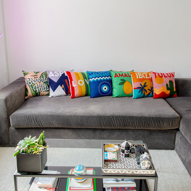 Checkerboard Episode Homeware Cushion | Just One More Episode Pillow ...