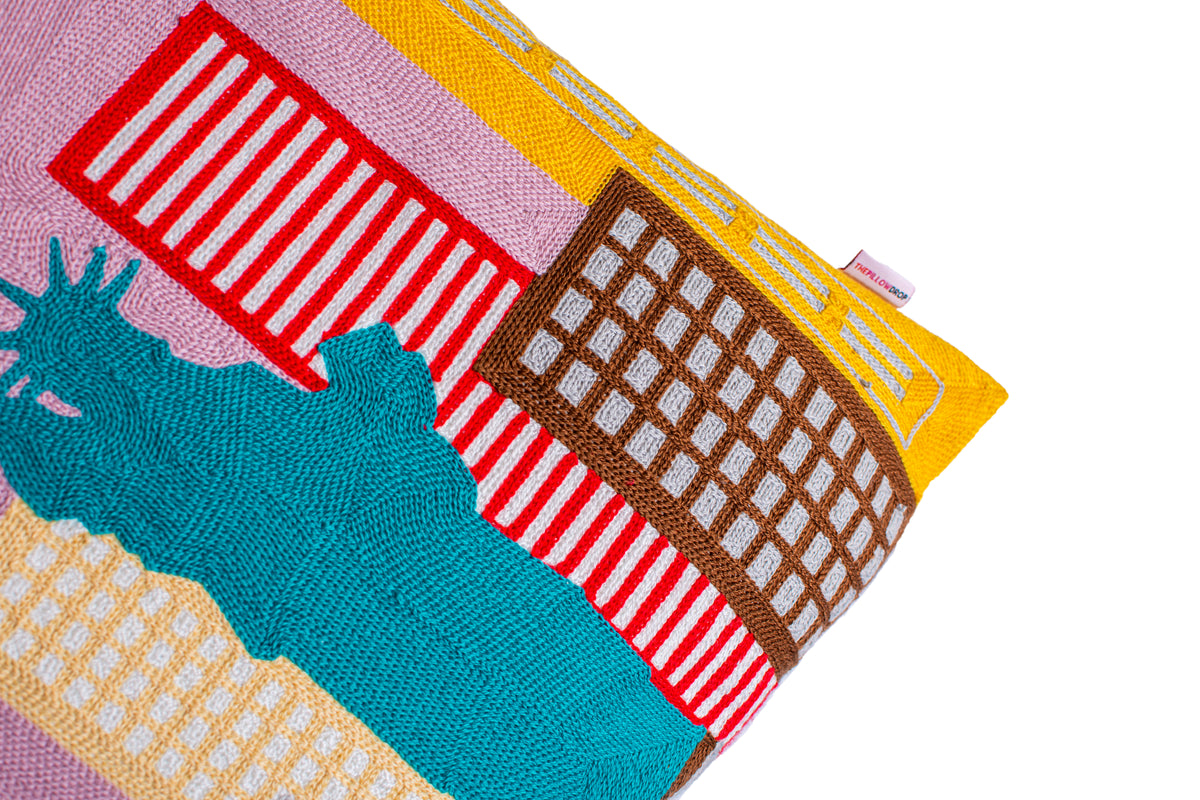 Colourful Cushions | New York Pillow | The Pillow Drop